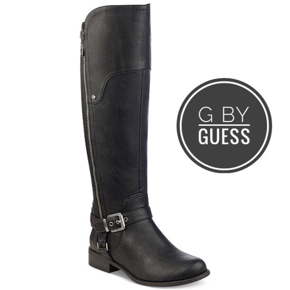 G by Guess | Shoes | Today Only G By Guess Black Harson Tall Riding ...